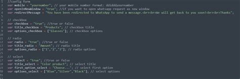 Whatsapp Easyform Submit Form As Whatsapp Message By Brscript Codester