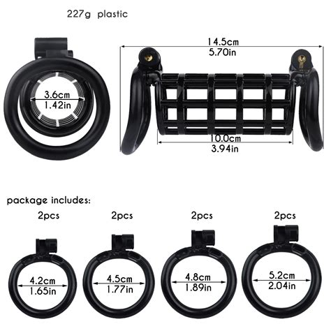 Plastic Twin Chastity Cage Chastity Cage Co