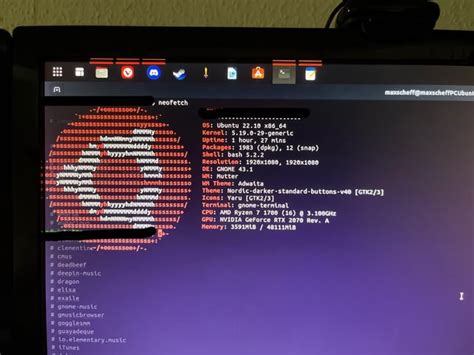 Neofetch Terminal Prompt In The Middle Of Logo Rubuntu Neofetch Terminal Prompt In The Middle Of Logo Rubuntu