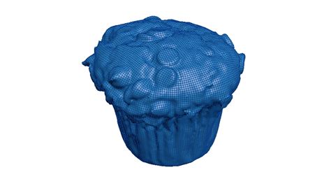 3d Chocolate Muffin Model Turbosquid 2038761