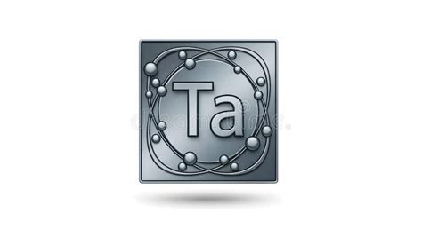 Ta Chemical Element Icon Stock Illustrations 41 Ta Chemical Element