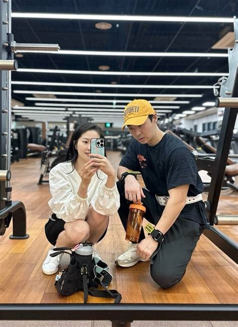 패션엔 류이서 머리끈 없어서 귀신처럼 운동 더 슬림해진 레깅스 트레이닝룩