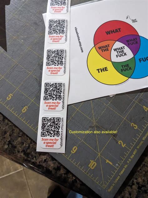 Rick Roll QR Code Sticker Pack Prank Etsy