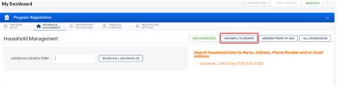 deleting incomplete registrations orders