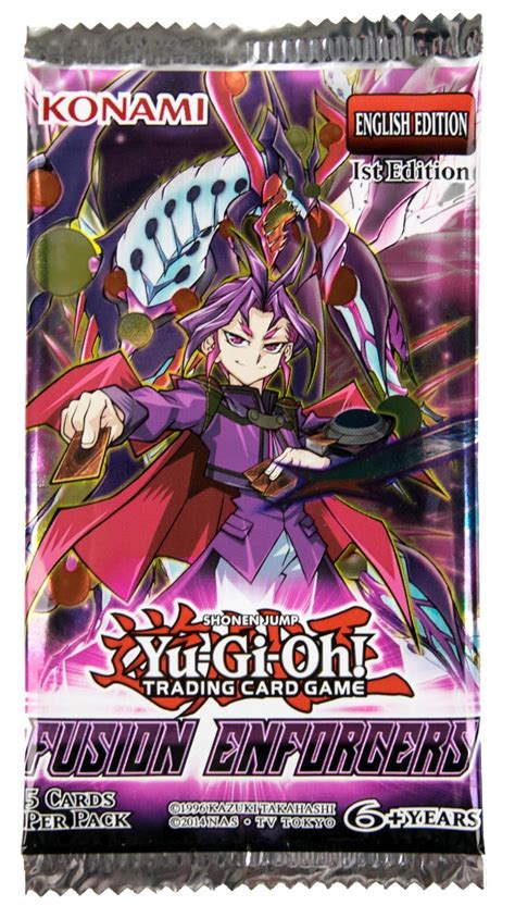 Yu Gi Oh Fusion Enforcers Booster Pack