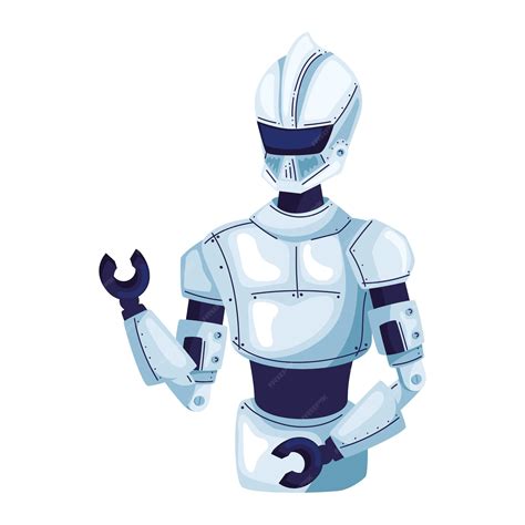 free vector robot ai technology cybernetic