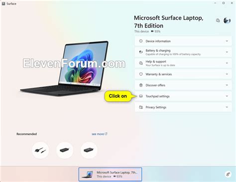 Enable Or Disable Adaptive Touch Mode For Touchpad On Microsoft Surface Devices Windows Forum