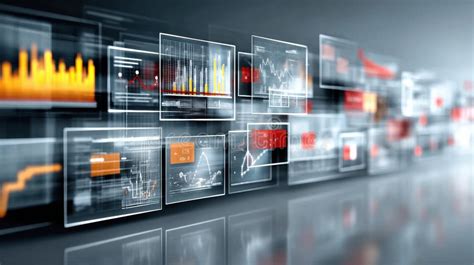 Marketing Dashboard Displays Data Visualizations For Business Analysis