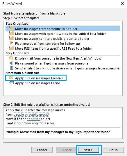 Create Automatic Replies In Outlook 2016 For Pop Or Imap Accounts