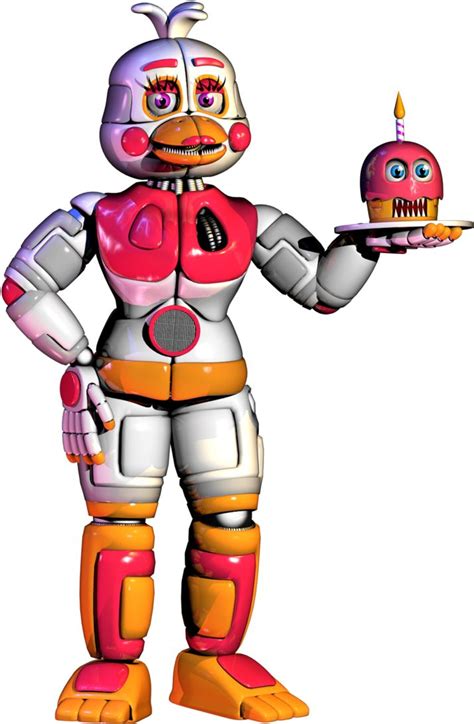 Funtime Chica [official] Funtime Chica Fnaf 6 722x1107 Png Clipart Download Clipartmax