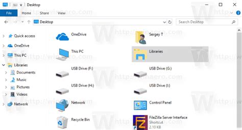 Rename Libraries Folder In Windows 10