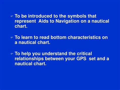 PPT Session 1 Nautical Charts PowerPoint Presentation ID 2704867
