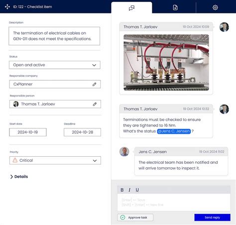 Punch List And Issue Management In Commissioning