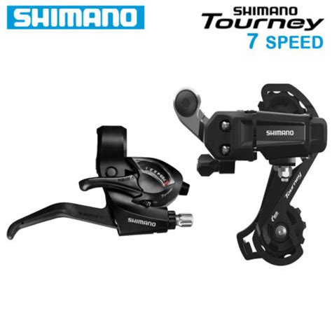 Shimano TOURNEY EF41 Shifter RD-TY200 RD-M360 Rear Derailleur 7 Speed ...