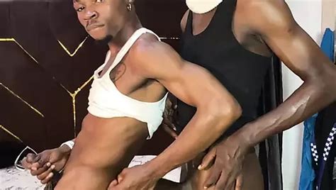 Black Dude With Black Huge Dick Had No Mercy On Me Gay Porn Feat