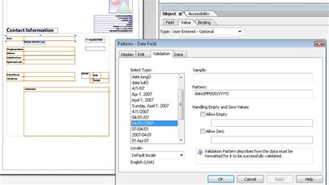 Pdf22 Indicating When User Input Falls Outside The Required Format Or