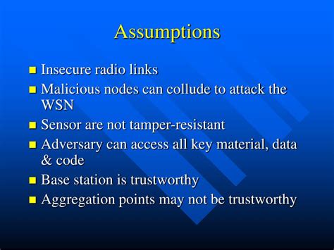 Ppt Secure Routing In Wireless Sensor Networks Attacks And Countermeasures Powerpoint