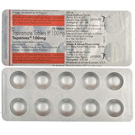 Topiramate Tablets 50mg Dosage Effective Aid For Epilepsy And Migraine Relief 1 Unit At Best