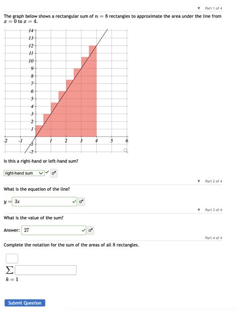 Solved The Graph Below Shows A Rectangular Sum Of N8