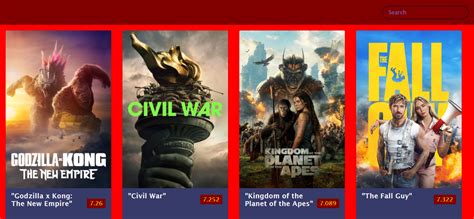 Movie Rating App using HTML&CSS in VanillaJS with Source Code | SourceCodester