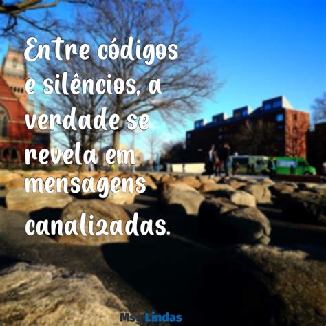 Descubra Mensagens Canal Codificado Comunicação Segura E Eficiente Msg Lindas