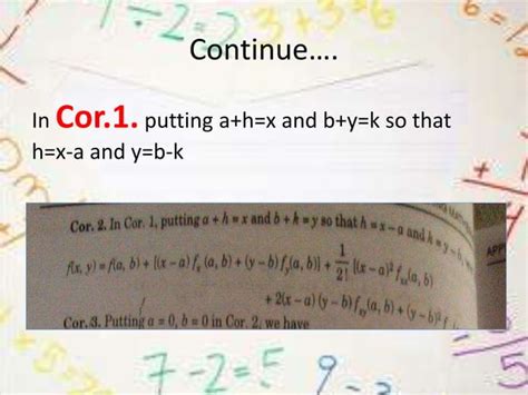 Application Of Partial Differentiation Pptx