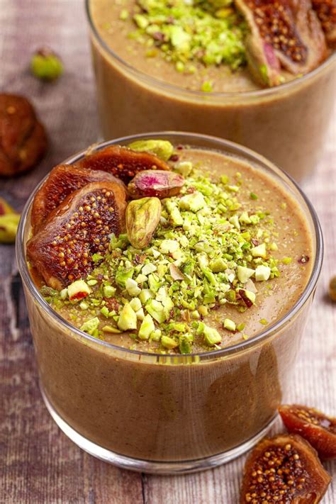 2 Ingredient Turkish Fig Pudding Vegan Healthy