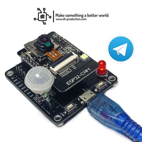 Jual Esp32 Cam Esp32 Cam Kamera Motion Detection Telegram Tutorial