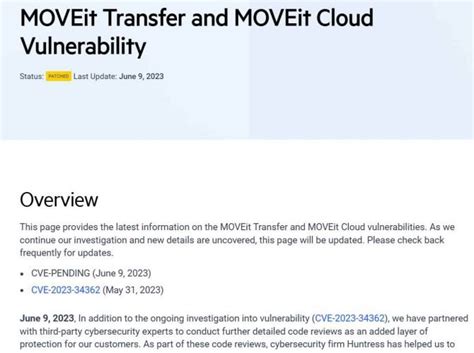 New Zero Day Vulnerability In Moveit Transfer And Cloud How Many More