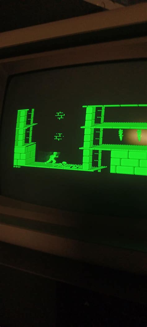 Tandy 1200hd Hercules Graphics Adapter Ibm 5151 Gotek Crystal