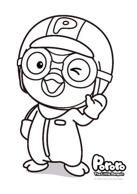 뽀로로와 친구들 색칠놀이 색칠공부 자료 모음 소근육을 길러주세요~ 네이버 블로그 Penguin Coloring Pages