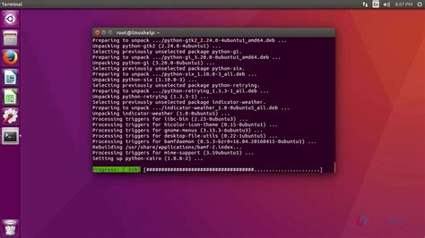 weather indicator in ubuntu mytecourses