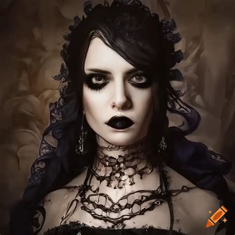 Gothic bride artwork by piranesi