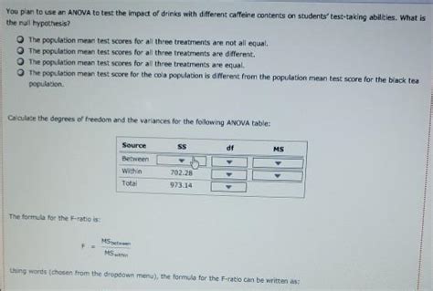 Solved As Aa 8 Hypothesis Testing With Anova Opinions About