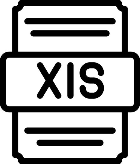 Xls Icons File Type Spreadsheet Files Document Icon With Outline