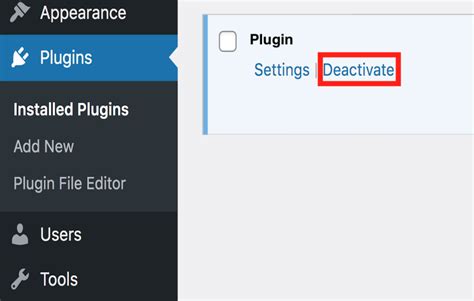 what happens when you deactivate a wordpress plugin deactivation faqs