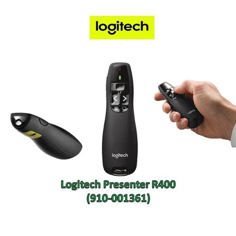 Presenter Logitech Laser Pointer Red 24ghz R400 Computers And Tech