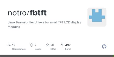 Github Notrofbtft Linux Framebuffer Drivers For Small Tft Lcd Display Modules