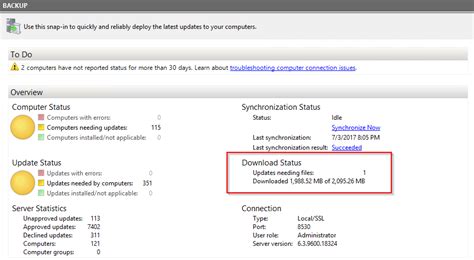 How To Check Updates Download Status On Wsus Server Kcs Blog