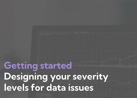 Designing Severity Levels For Data Issues Synq