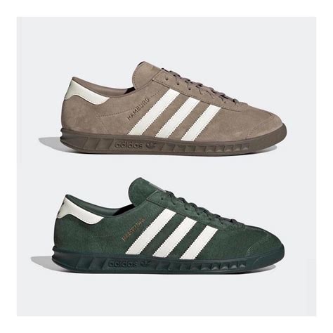 Adidas Originals Hamburg, Men's Fashion, Footwear, Sneakers on Carousell