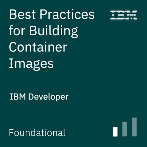 Best Practices For Building Container Images Credly
