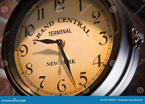 Old Analog Clock Close Up On The Dial Editorial Image Image Of Dial Business 233745035