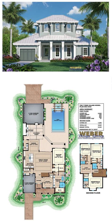 Floor Plans For Modern Beach House
