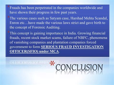 forensic audit ppt