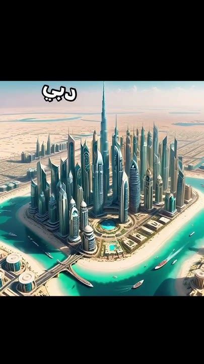 طلبت من بوت الذكاء الاصطناعي يتخيل اشهر المدن بعام 2044 Shorts Youtube