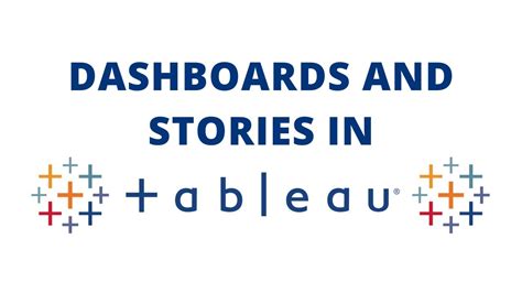 Dashboards And Stories In Tableau Youtube