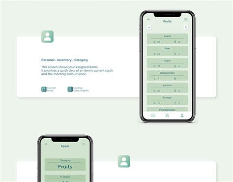Smart Shop Inventory App Design System Behance