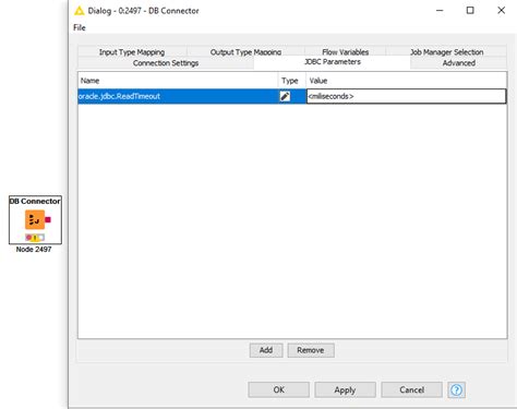 Workflow With Oracle Connector And Db Table Selector Using Custom Query