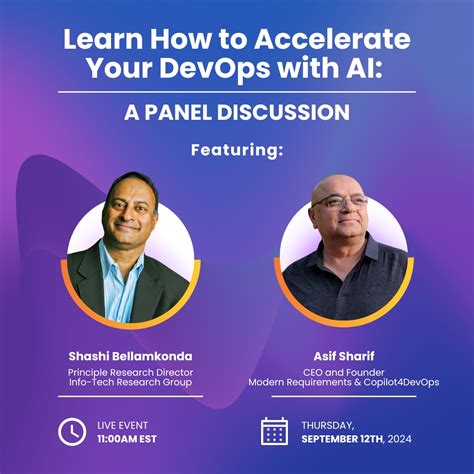 Webinar Accelerate Your Devops With Ai A Panel Discussion